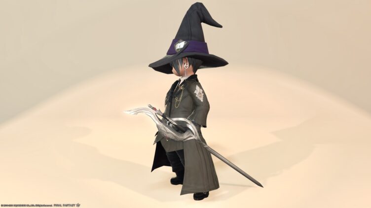 A simple, beautiful and offensive and defensive red mage weapon ...