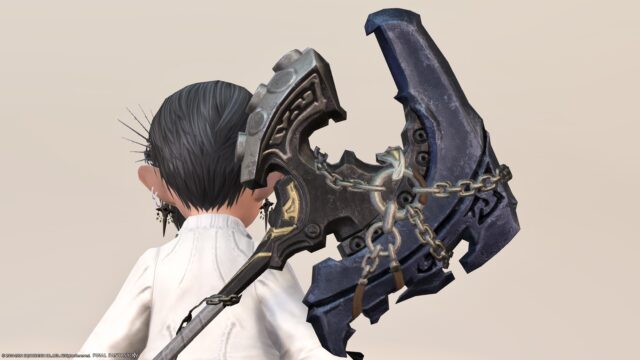 Warrior’s Anima Weapon (AW) Second Form-The end-of-the-century axe ...