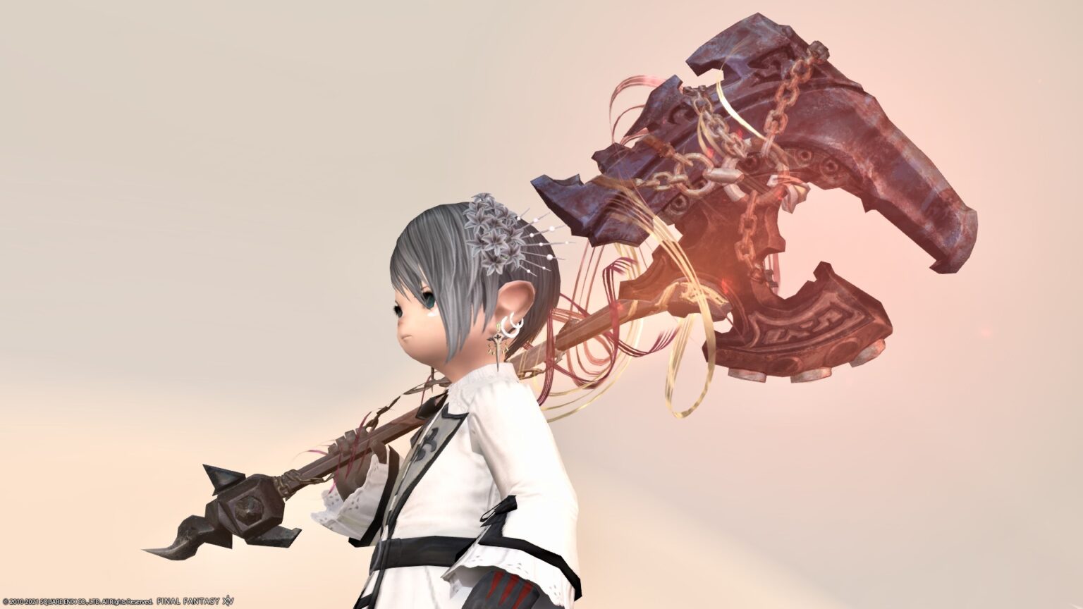 Warrior’s Anima Weapon (AW) Second Form-The end-of-the-century axe ...