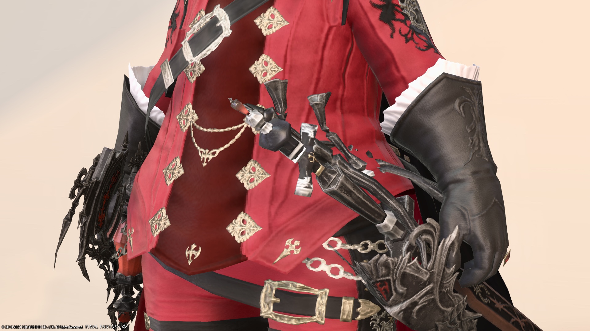 AF3 equipment of red mage, traditional FF red magic costume “Duelist ...