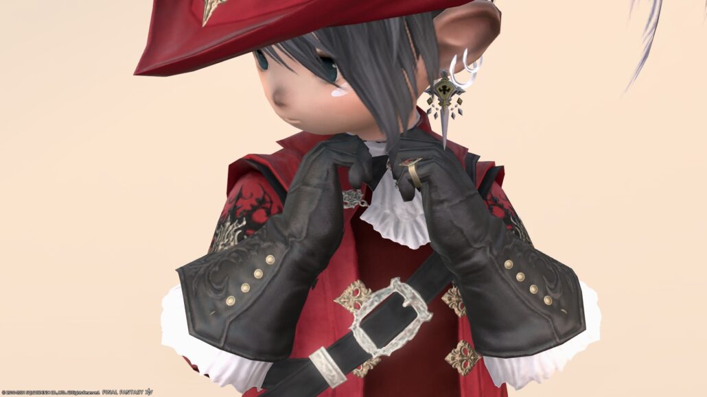 AF3 equipment of red mage, traditional FF red magic costume “Duelist ...