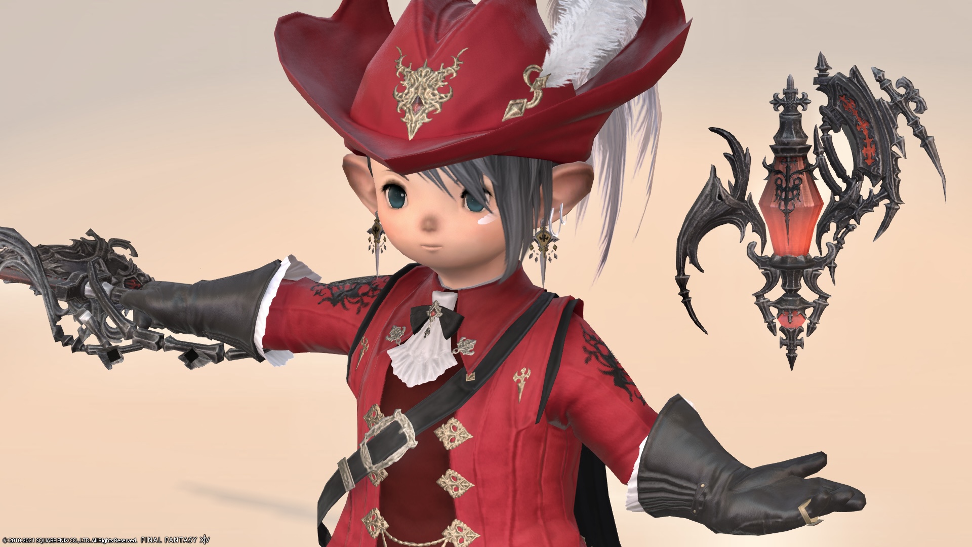 AF3 equipment of red mage, traditional FF red magic costume “Duelist ...