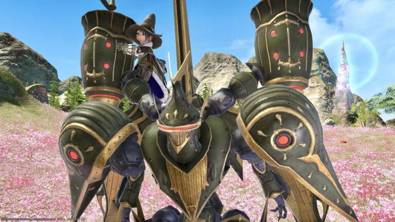 Cute sheep Mount The Firmament “Albino Karakul” | 【FF14】Norirow Note ...