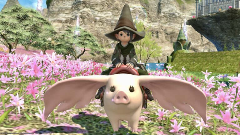 Mount Pixie quests “Portly Porxie”, a cute flying piglet | Norirow Note ...