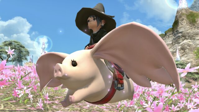Mount Pixie quests “Portly Porxie”, a cute flying piglet | Norirow Note ...