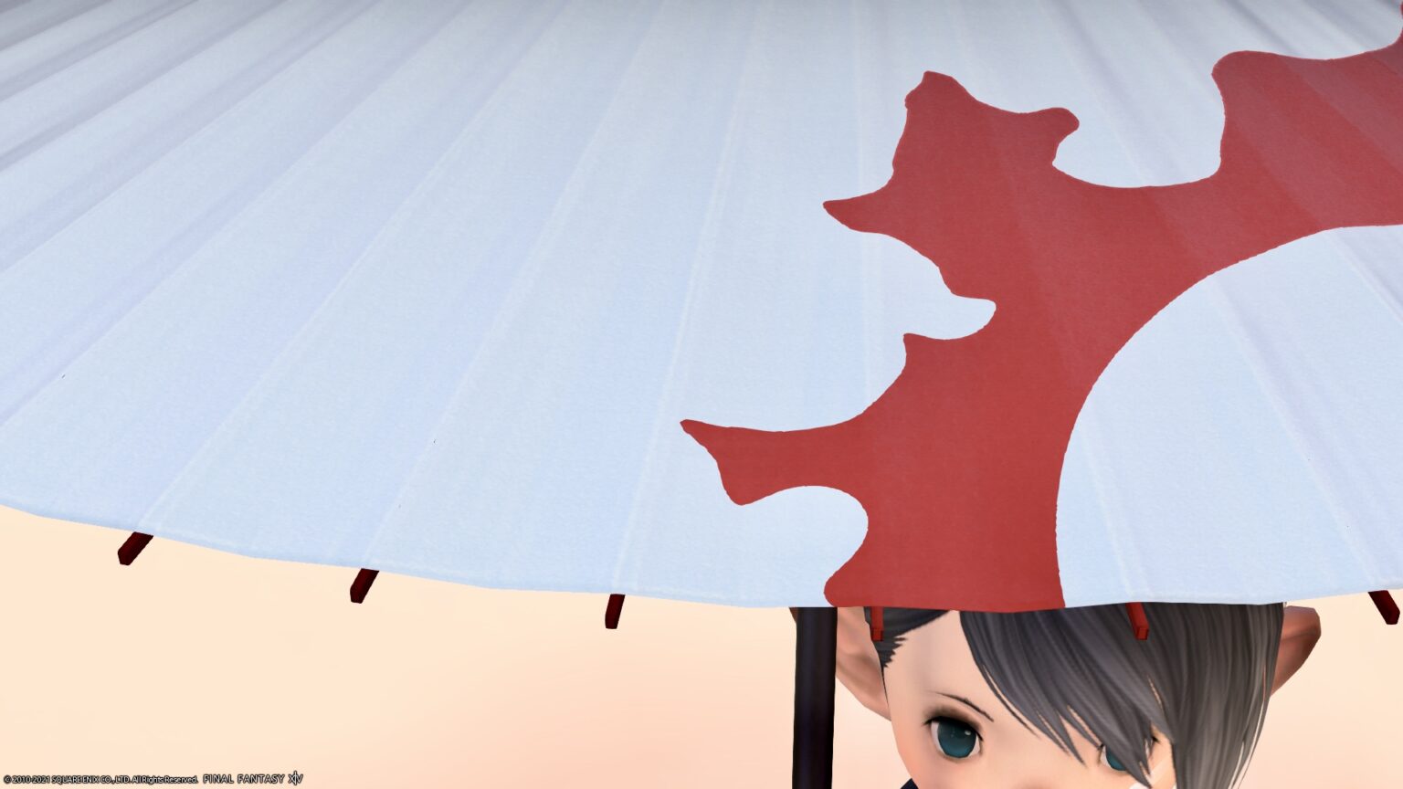 Meteor Mark’s fashionable Japanese-style umbrella “Red Moon Parasol ...