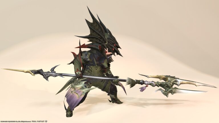Dragoon AF2 Weapon & Anima Weapon First Stage-Dragon’s Bifurcated Spear ...