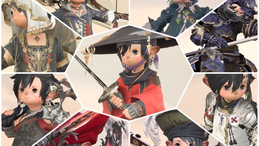 Summary of all 4 types of Reaper’s Manderville Weapon (MW) at all ...