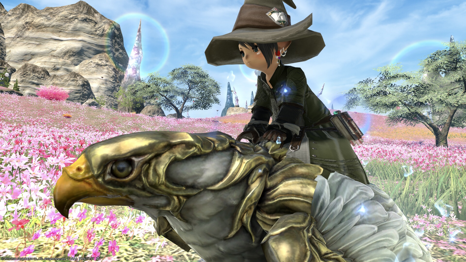 White and beautiful bubble bird, The Limitless Blue (Extreme) mount ...