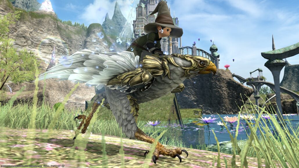 White and beautiful bubble bird, The Limitless Blue (Extreme) mount ...