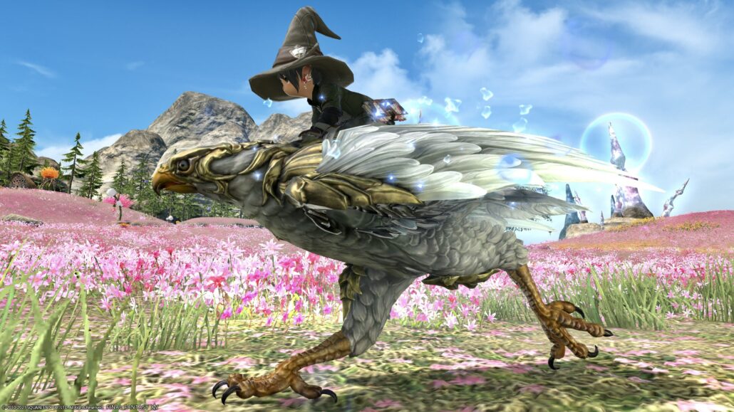 White and beautiful bubble bird, The Limitless Blue (Extreme) mount ...