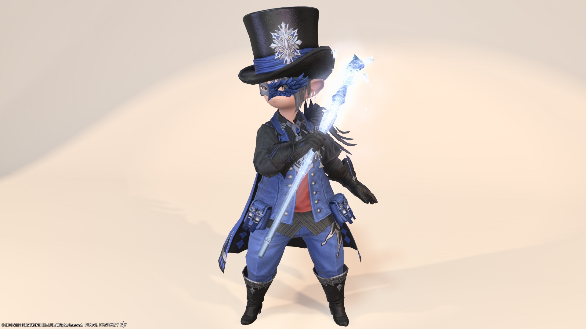 Blue mage AF3 equipment, fashionable magician “Mirage” series (Lalafell ...