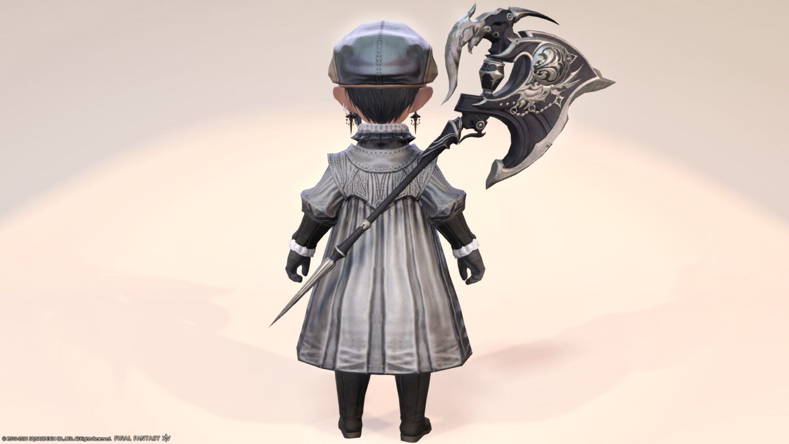 Chic and punk warrior axe Alphascape V4.0 (Savage) weapon “Omega Battle ...