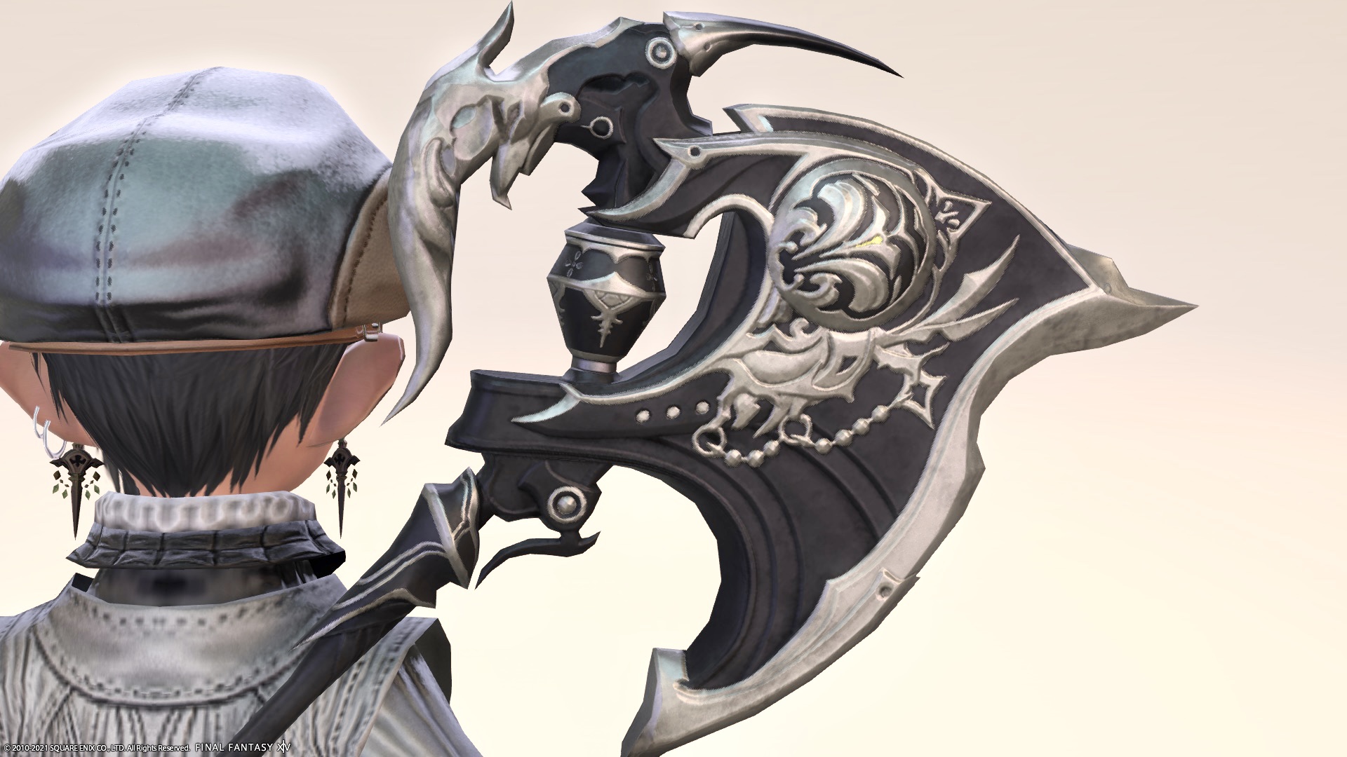 Chic and punk warrior axe Alphascape V4.0 (Savage) weapon “Omega Battle ...