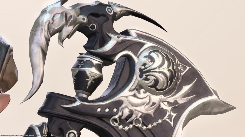 Chic and punk warrior axe Alphascape V4.0 (Savage) weapon “Omega Battle ...