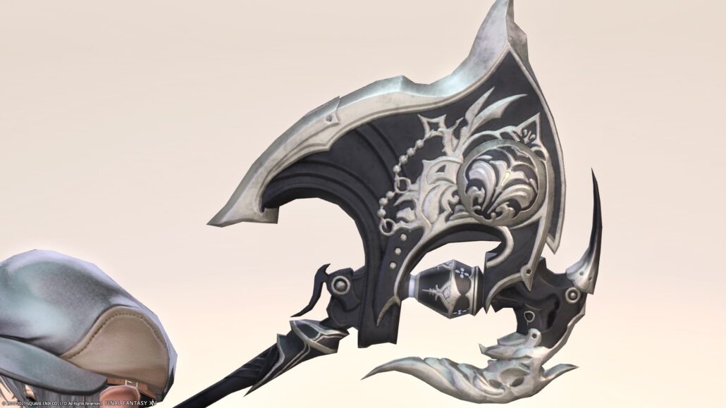 Chic and punk warrior axe Alphascape V4.0 (Savage) weapon “Omega Battle ...