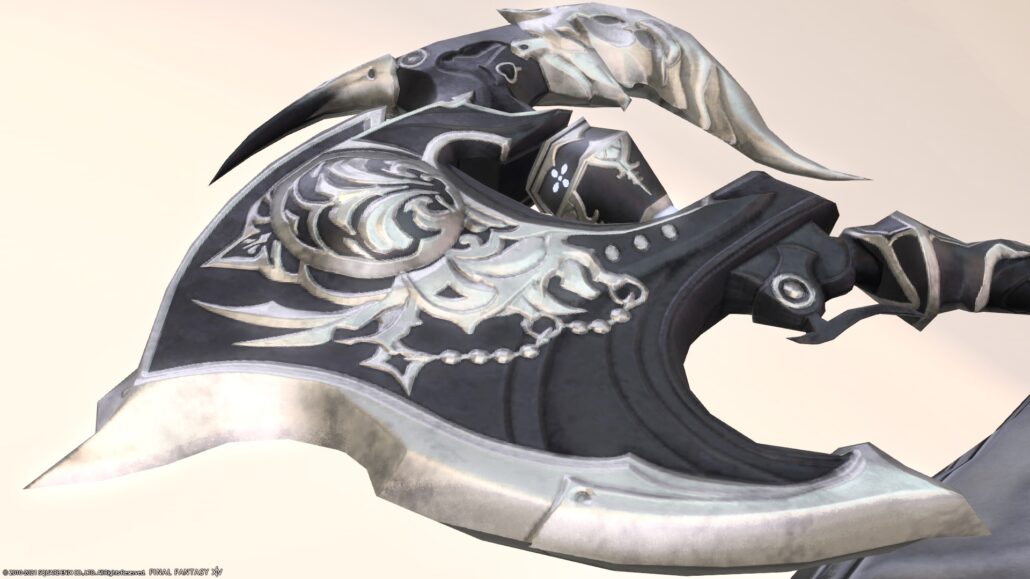 Chic and punk warrior axe Alphascape V4.0 (Savage) weapon “Omega Battle ...