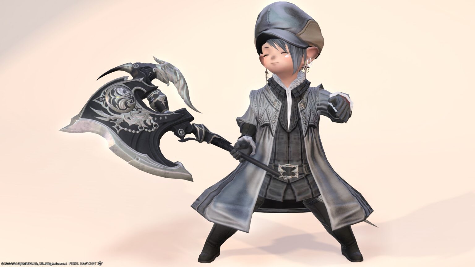 Chic and punk warrior axe Alphascape V4.0 (Savage) weapon “Omega Battle ...