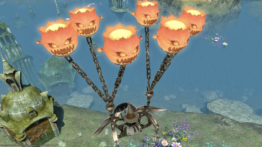 Cute Bomb Balloon Flying Bench Kobold Quest Mount “Bomb Palanquin ...