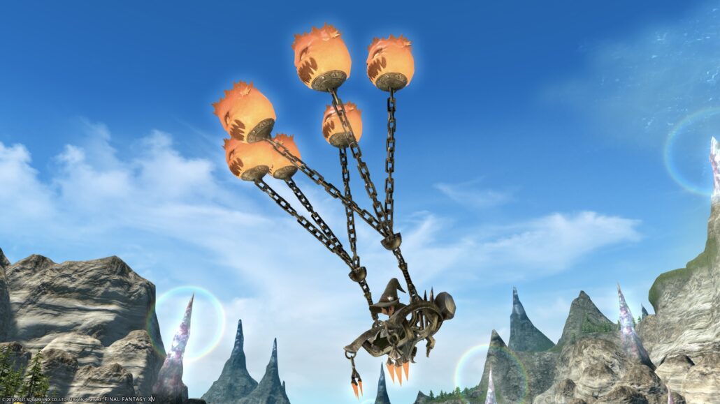 Cute Bomb Balloon Flying Bench Kobold Quest Mount “Bomb Palanquin ...