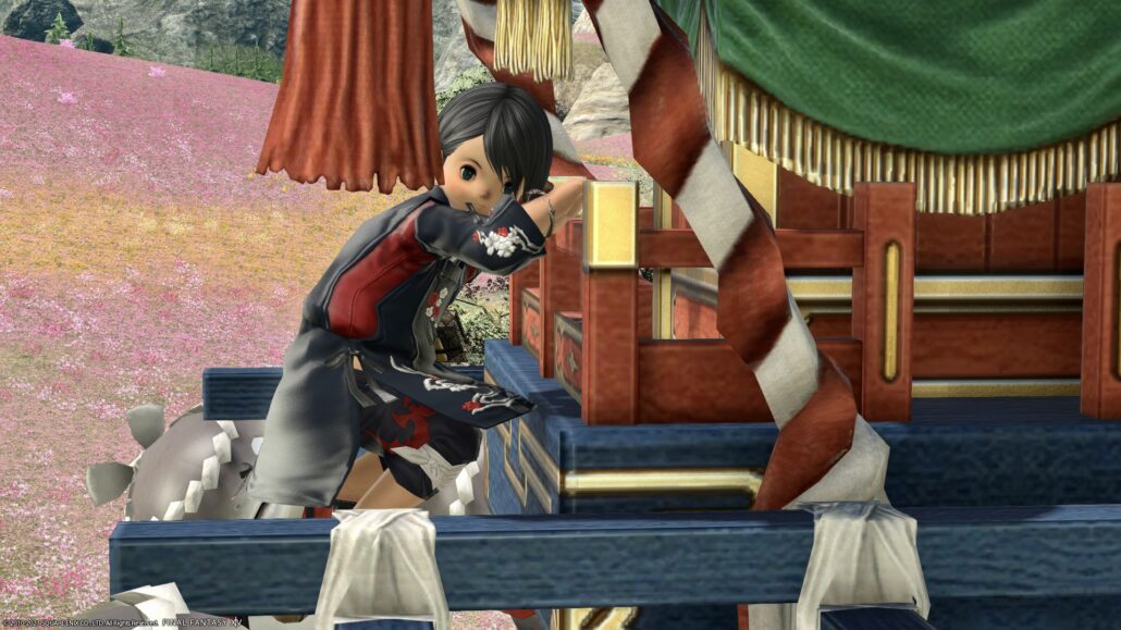 Namazu’s cute “portable shrine” Wasshoi Festival mount “Mikoshi ...