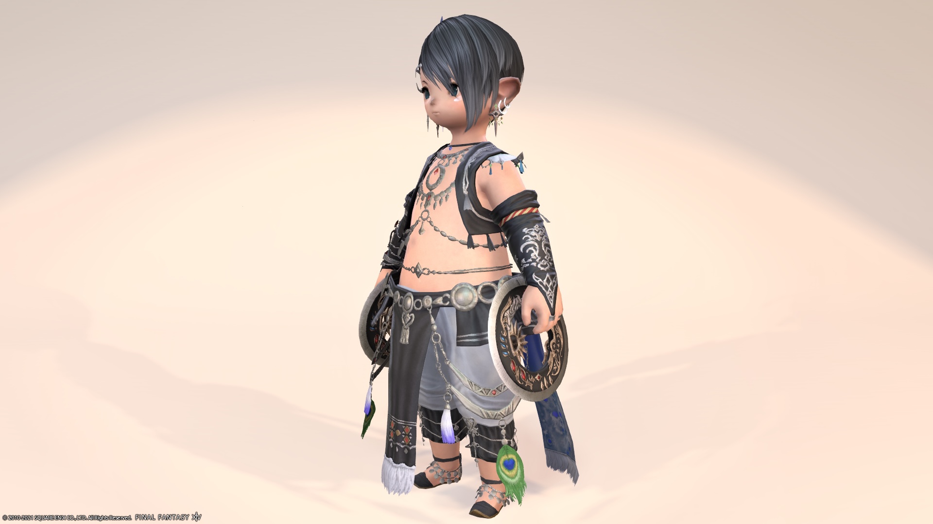 Dancer’s AF4 weapon, beautiful circular moon ring “Krishna” with the ...