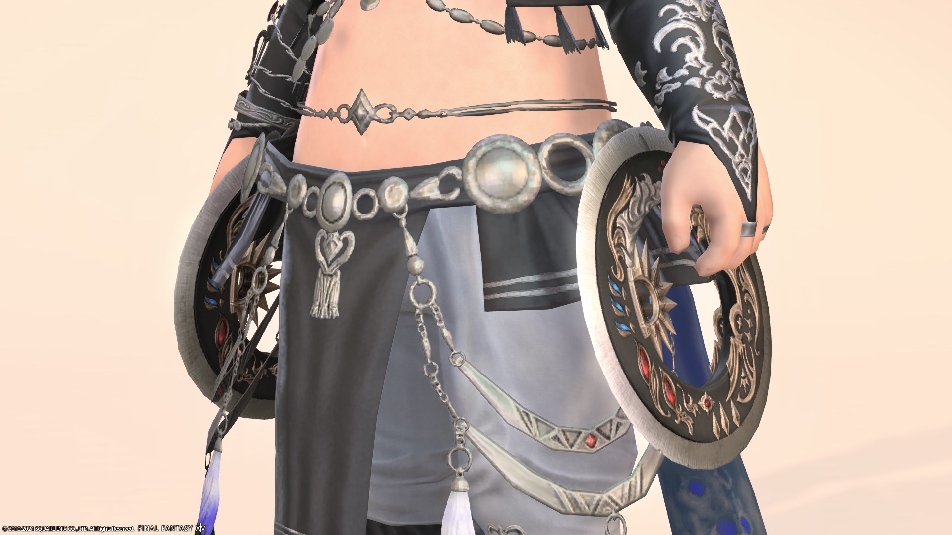 Dancer’s AF4 weapon, beautiful circular moon ring “Krishna” with the ...