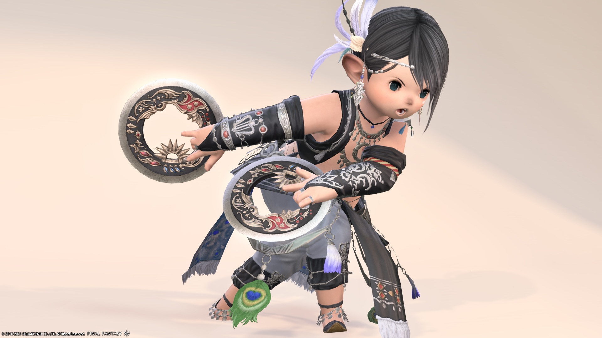 Dancer’s AF4 weapon, beautiful circular moon ring “Krishna” with the ...