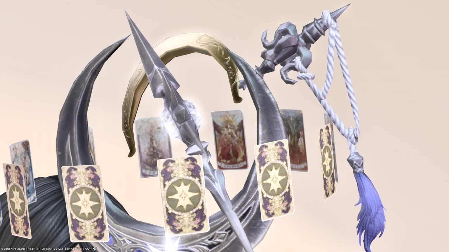 Astrologian’s AF4 weapon, crescent anchor beauty celestial globe ...