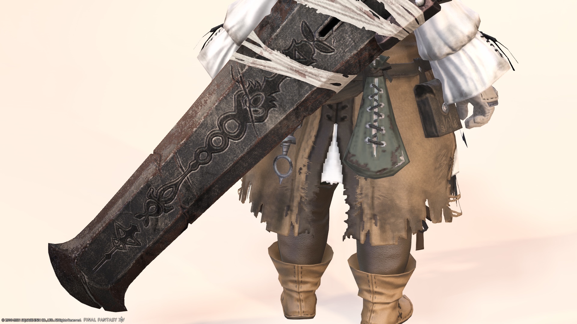 A cool bandaged dark knight’s sword “Cryptlurker’s Guillotine ...