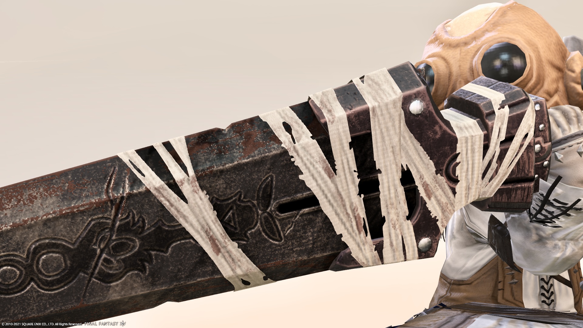 A cool bandaged dark knight’s sword “Cryptlurker’s Guillotine ...