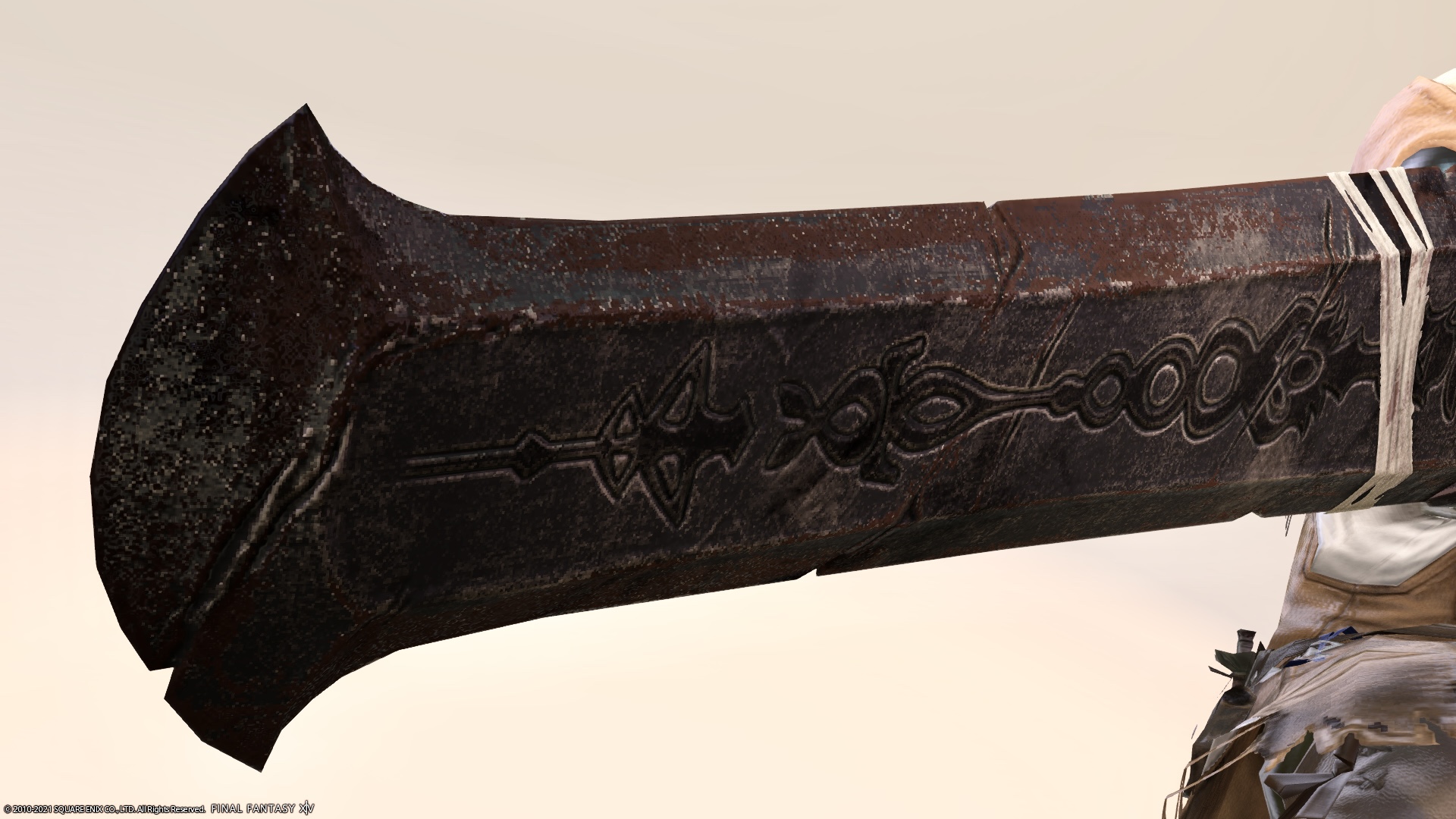 A cool bandaged dark knight’s sword “Cryptlurker’s Guillotine ...