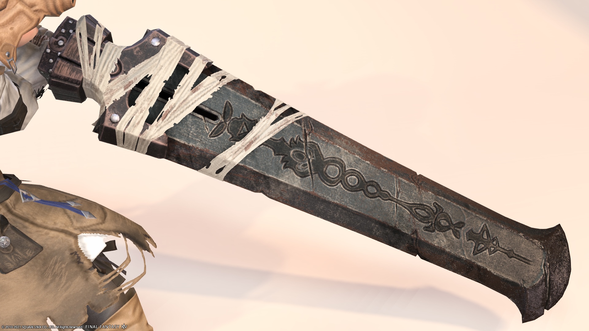 A cool bandaged dark knight’s sword “Cryptlurker’s Guillotine ...