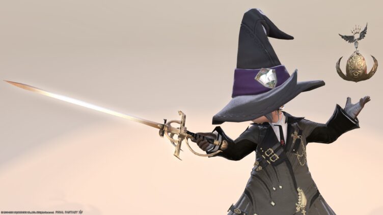 Red Mage Resistance Weapon (RW) First Form / Lotus Flower-like Rapier ...