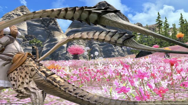 Leopard print mount “Coeurl” (A Realm Reborn Collector’s Edition ...