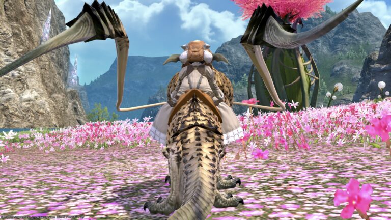 Leopard print mount “Coeurl” (A Realm Reborn Collector’s Edition ...