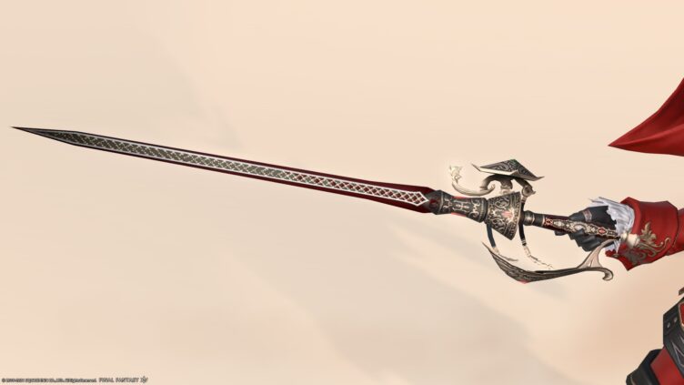 Red mage AF4 weapon, gorgeous rapier “Aeneas” with the name of the ...