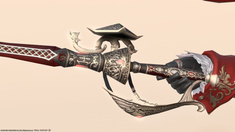 Red mage AF4 weapon, gorgeous rapier “Aeneas” with the name of the ...
