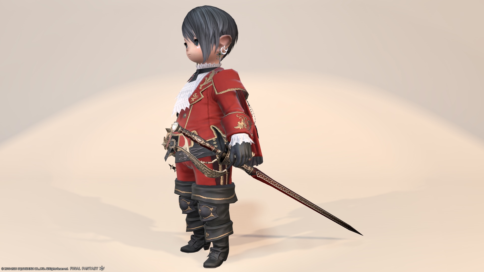 Red mage AF4 weapon, gorgeous rapier “Aeneas” with the name of the ...