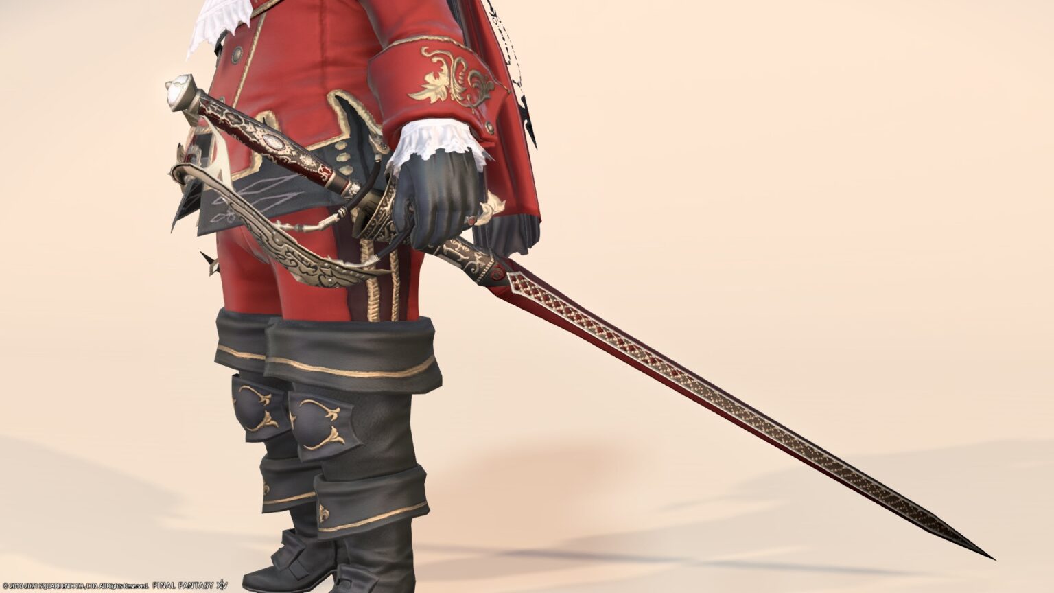 Red mage AF4 weapon, gorgeous rapier “Aeneas” with the name of the ...