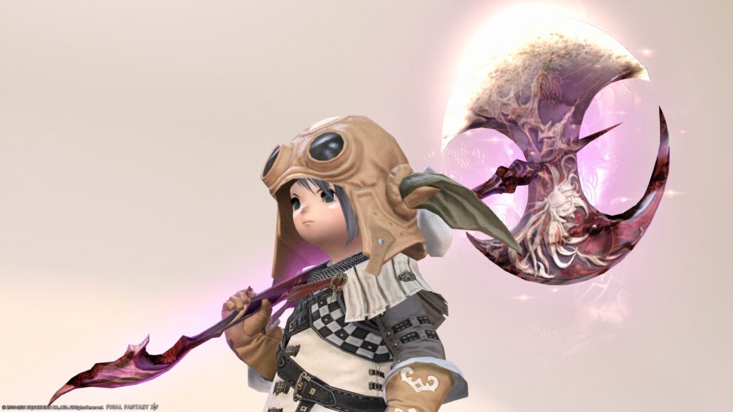 Tsukuyomi’s shining warrior weapon, the fashionable Japanese-style axe ...