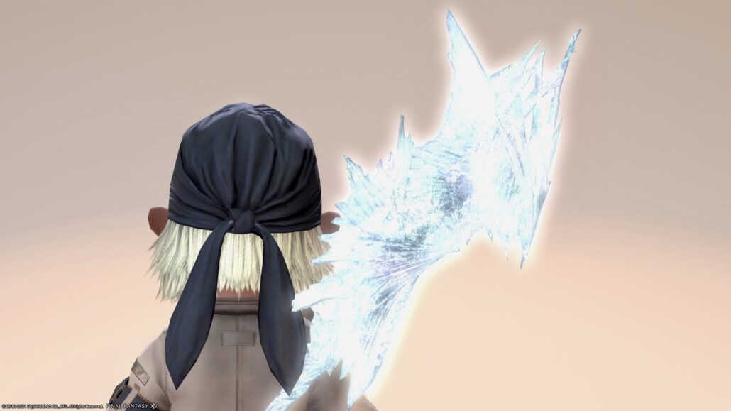 FF13 Lightning Returns Snow Weapon / Ice Warrior Axe “l’Cie Bardiche ...