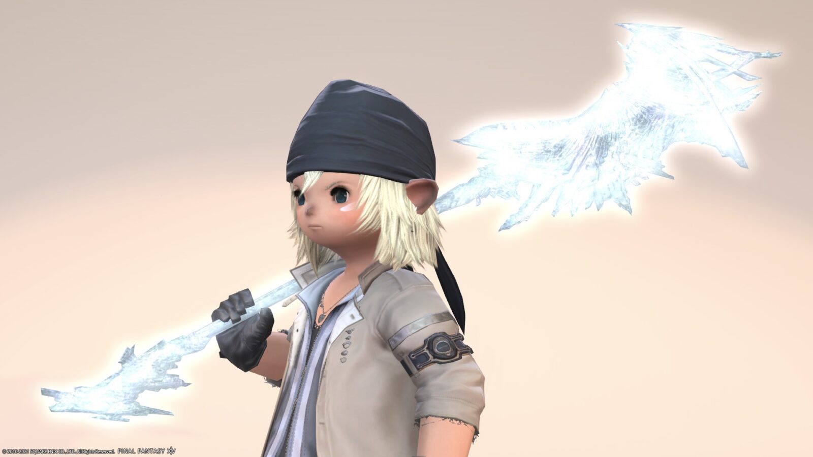 FF13 Lightning Returns Snow Weapon / Ice Warrior Axe “l’Cie Bardiche ...