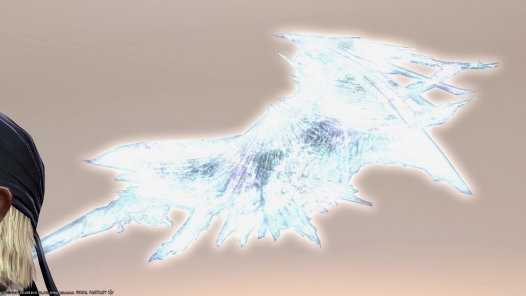 FF13 Lightning Returns Snow Weapon / Ice Warrior Axe “l’Cie Bardiche ...