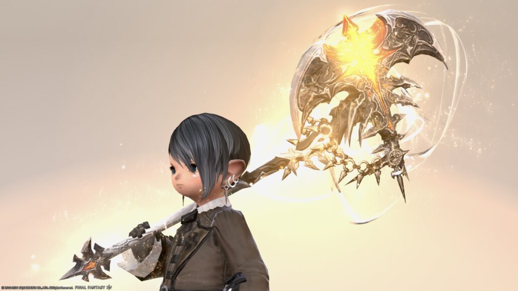Warrior’s Anima Weapon (AW) 6th Stage-Glowing Dark Axe “Sharpened Axe ...
