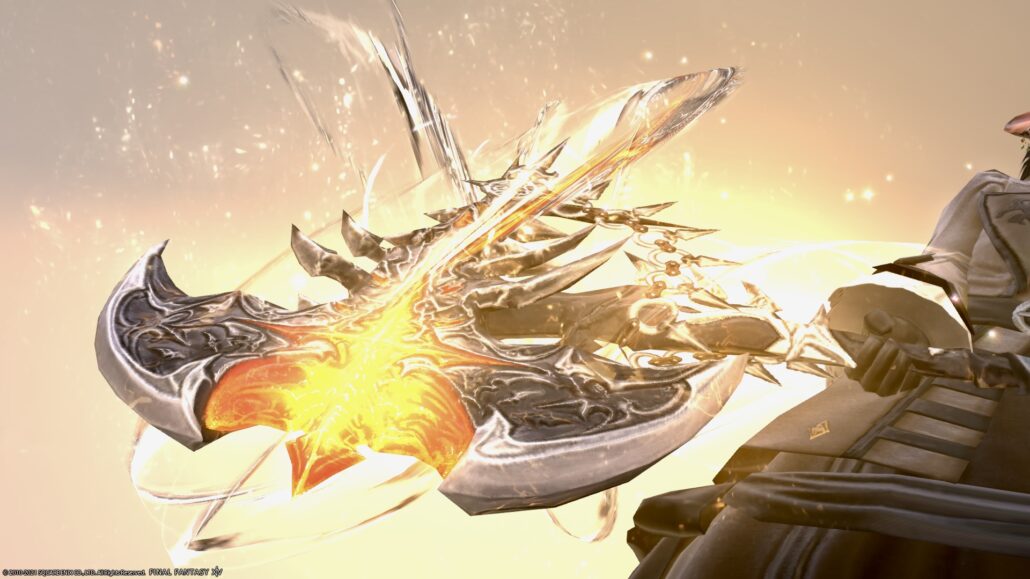 Warrior’s Anima Weapon (AW) 6th Stage-Glowing Dark Axe “Sharpened Axe ...