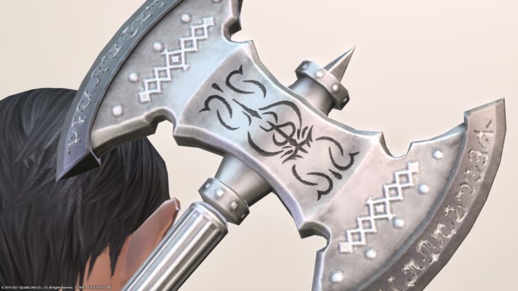 Warrior’s Anima Weapon (AW) 7th Stage-Sacred Beautiful Axe of Blue ...