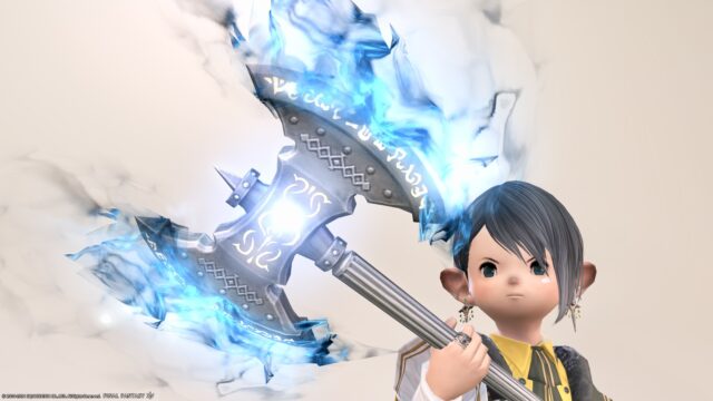 Warrior’s Anima Weapon (AW) 7th Stage-Sacred Beautiful Axe of Blue ...