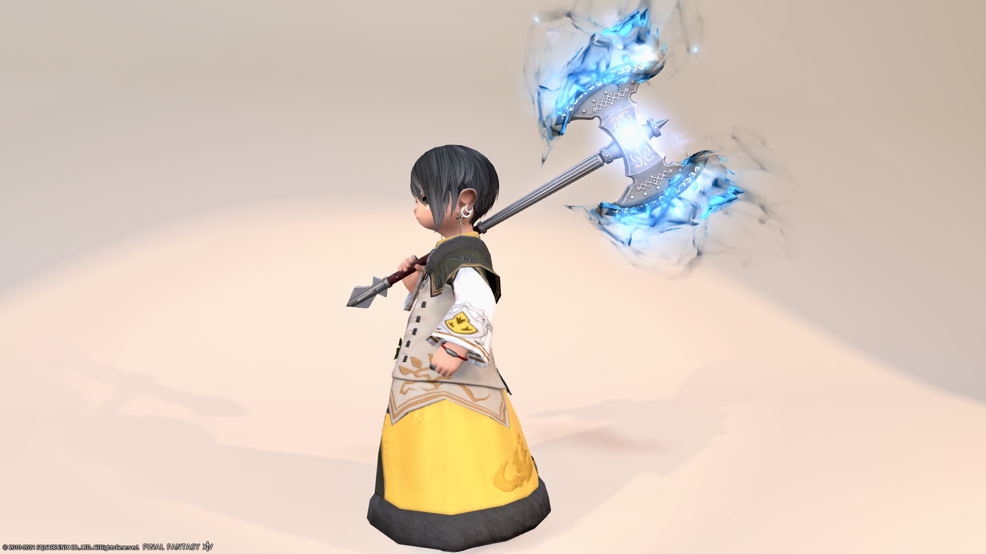 Warrior’s Anima Weapon (AW) 7th Stage-Sacred Beautiful Axe of Blue ...