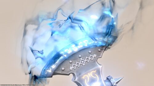 Warrior’s Anima Weapon (AW) 7th Stage-Sacred Beautiful Axe of Blue ...